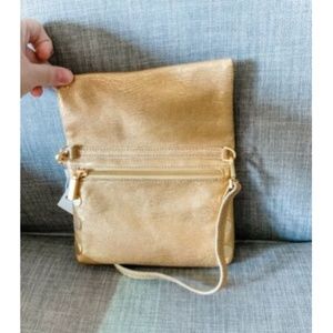 Hammitt | Bags | Nwt Hammitt Vip Small Gold Suede Leather Crossbody ...